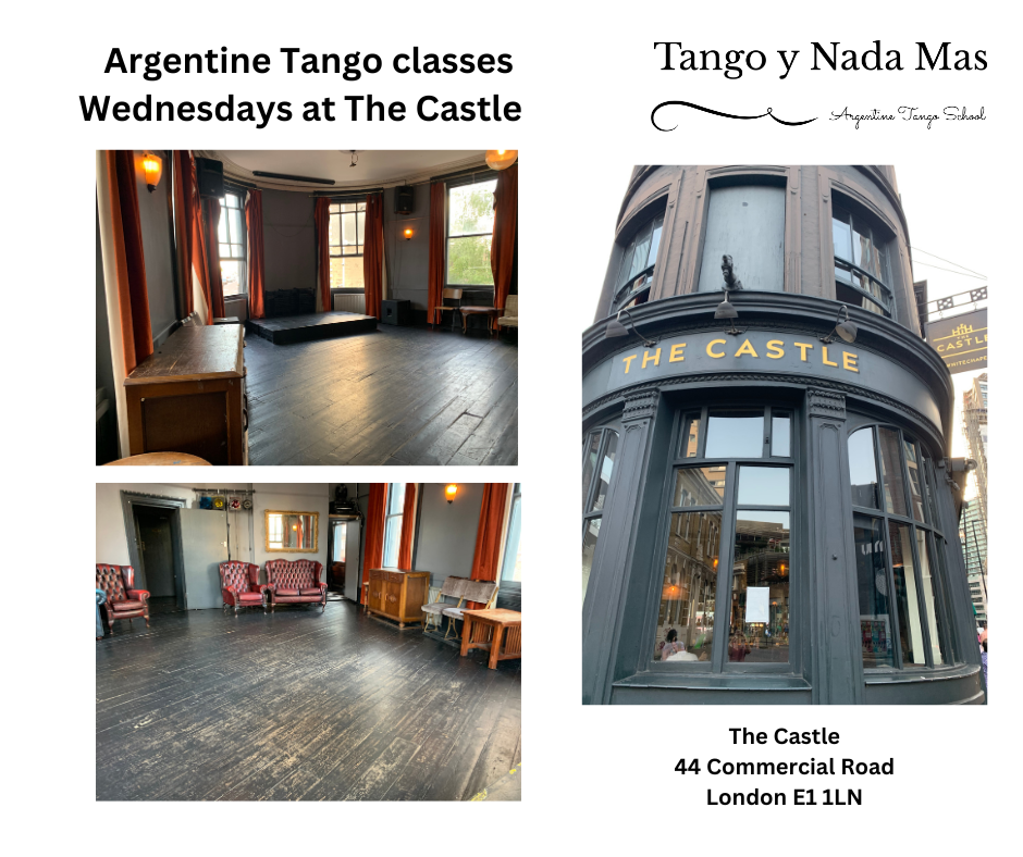 New Venue for Tango y Nada Mas - London classes! - Tango Classes in London